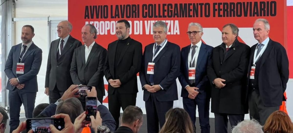 Fs, al via i lavori per portare i treni all’aeroporto di Venezia | L ...