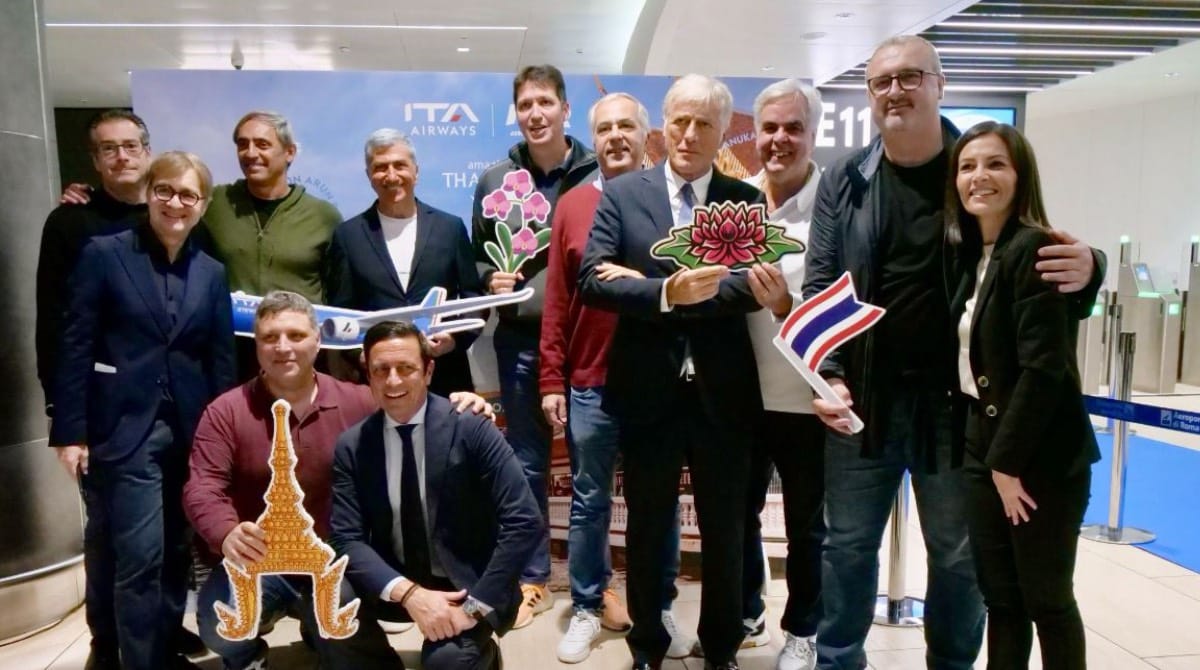 Ita Airways, inaugurata la rotta Roma Fiumicino-Bangkok | L'Agenzia di ...