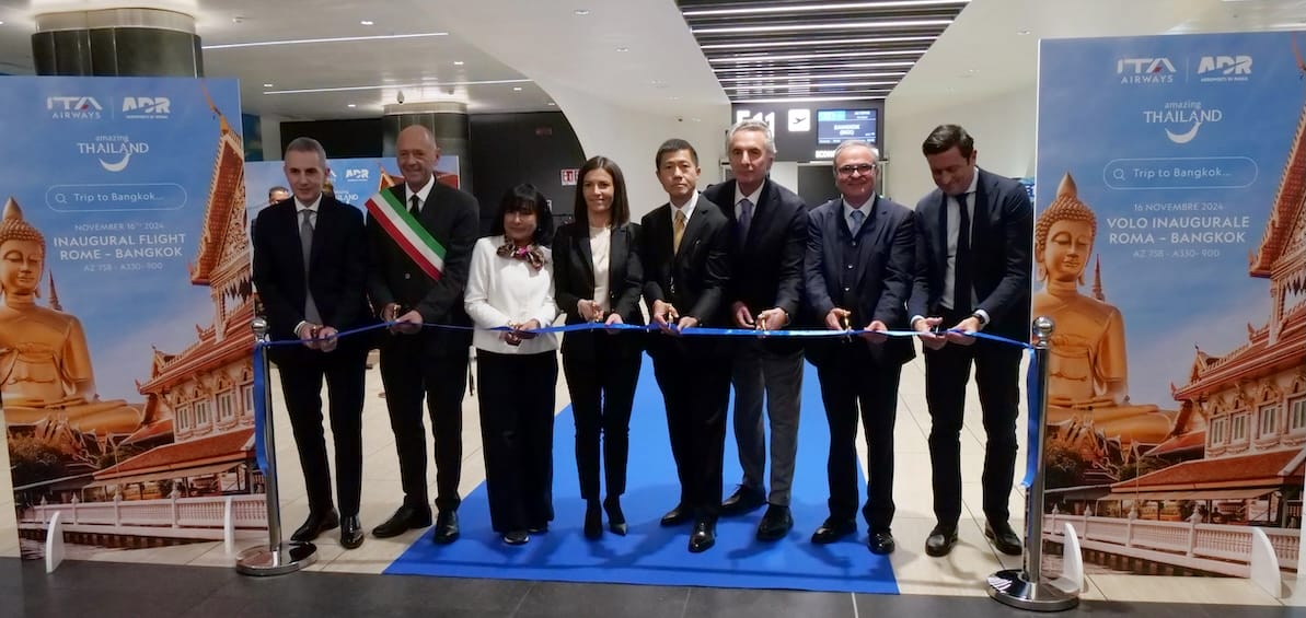 Ita Airways, inaugurata la rotta Roma Fiumicino-Bangkok | L'Agenzia di ...